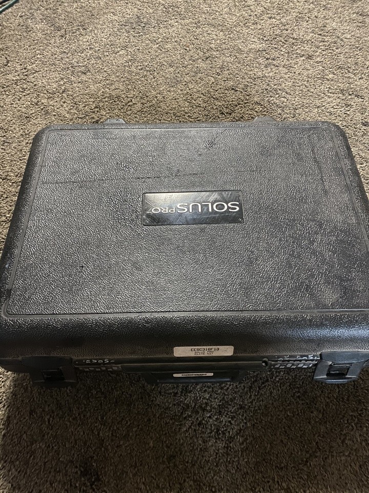 SNAP ON SOLUS PRO DIAGNOSTIC SCANNER 15.2 PLUGS KEYS CABLES BATTERY ...