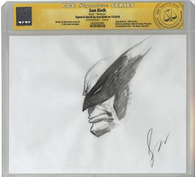 * WOLVERINE by Sam Kieth Original Art Sketch (1032032001) * | eBay
