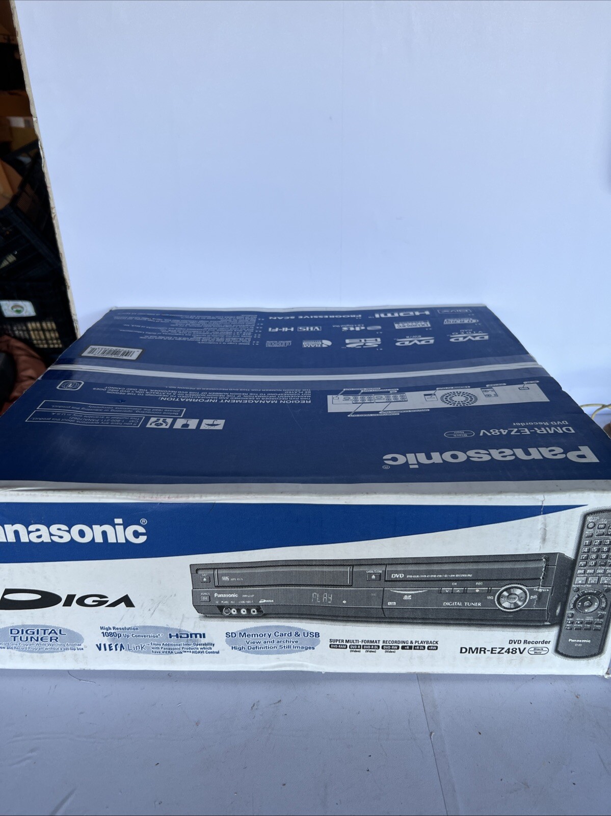 Panasonic DMR-EZ48V DVD Recorder for sale online | eBay