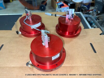 LOT OF 3 MKS HPS PNEUMATIC VALVE COVERS 2. 99A0467 1. 99F0996 FREE ...