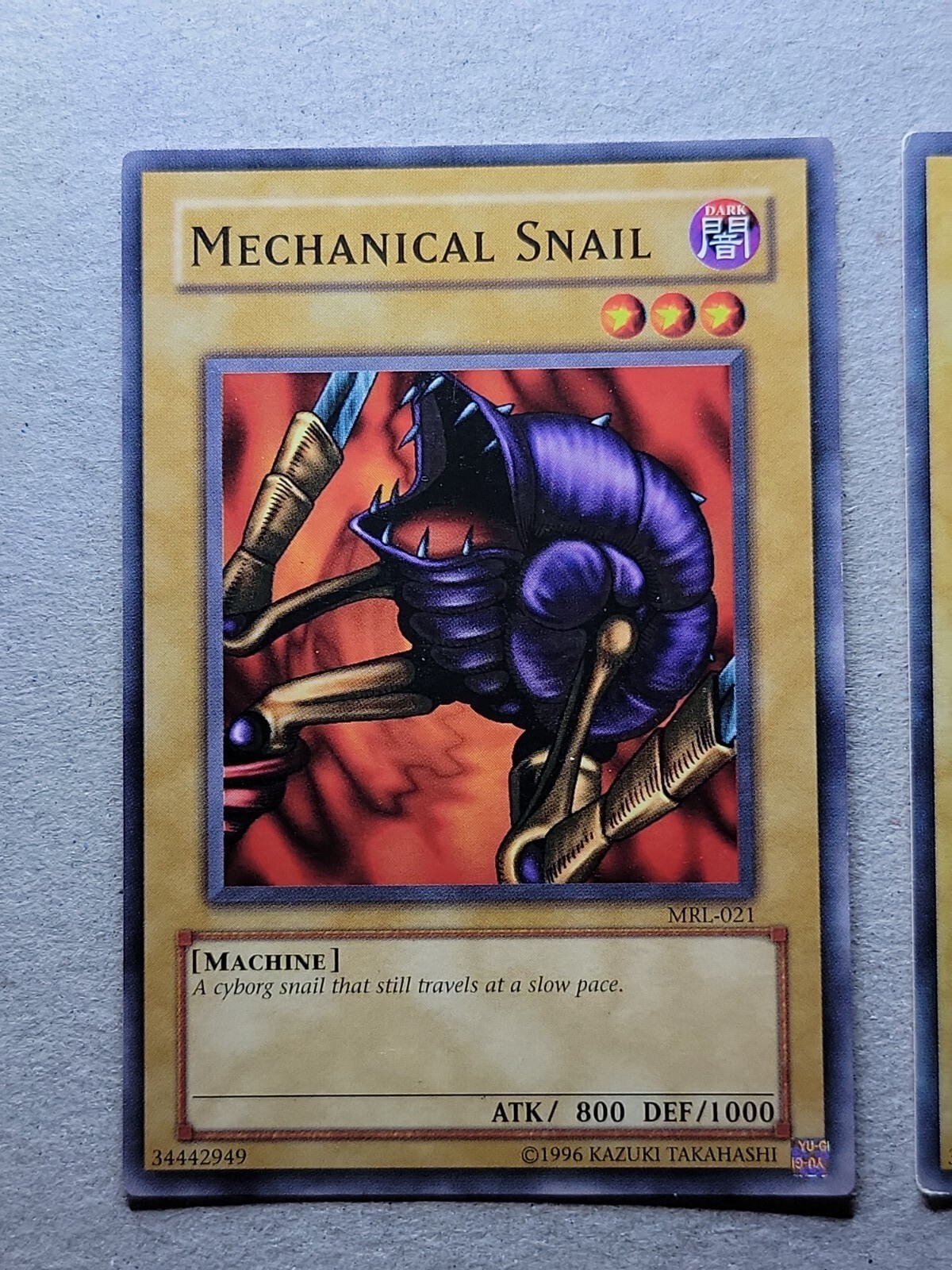 2x Mechanical Snail - MRL-021- Unlimited - Yu-Gi-Oh - LP | eBay