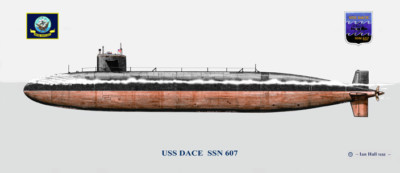 USS Dace SSN-607 Ship Print US Navy | eBay