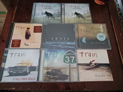 Train - Lot of 7 CDs + FREE Ramble On CD Single | eBay