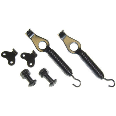 Racing Boot / Bonnet Spring Loaded Fasteners Clips BLACK Rally Design ...