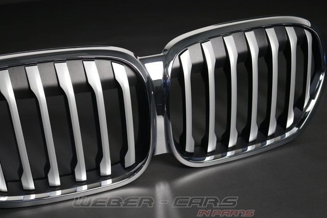 8493451 Air Intakes Front x-Line Kidneys Radiator Grille OEM BMW X1 F48 ...