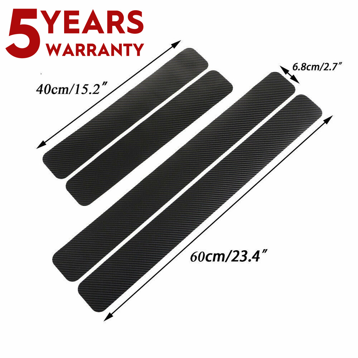 Car Accessories Door Plate Sill Scuff Cover Anti Scratch Decal Sticker ...