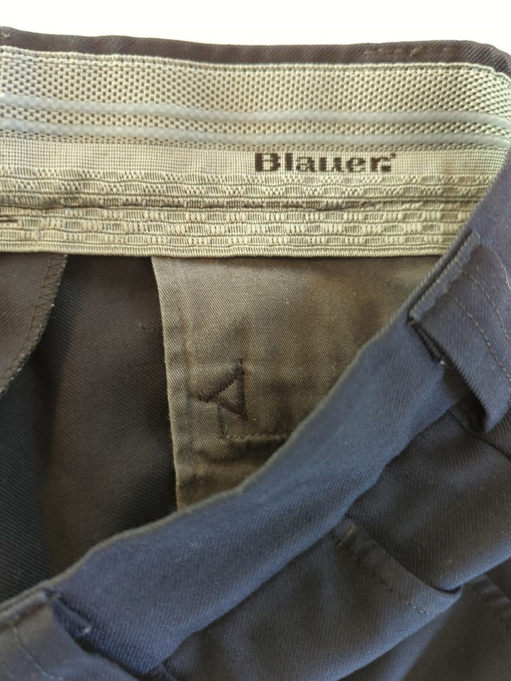 BLAUER Uniform 8-POCKET Wool Blend Trousers 38 R #8560P8F Professional ...