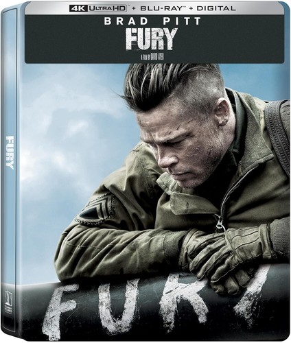 Fury (4K UHD/Blu-Ray Combo) Limited Edition Steelbook NEW/SEALED SHIPS ...