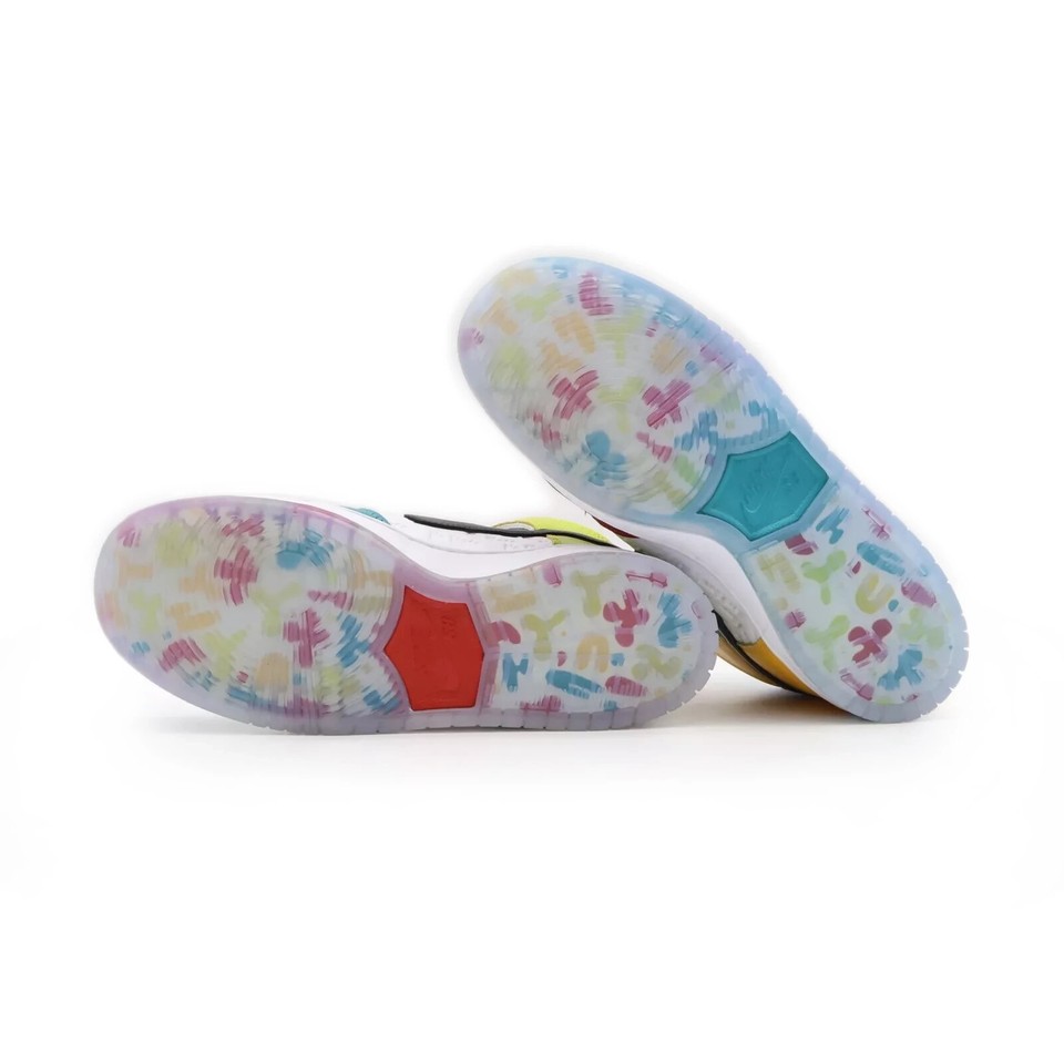 DH7778-100 Nike SB Dunk High Pro froSkate All Love White Metallic (Men ...