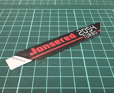 Jonsered 2054 Turbo NOS Chainsaw Decal 503 65 50-01 | eBay