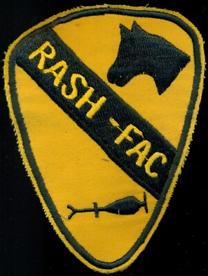 US Army 1st Cavalry Division Rash FAC Air Vietnam Patch JPC | eBay