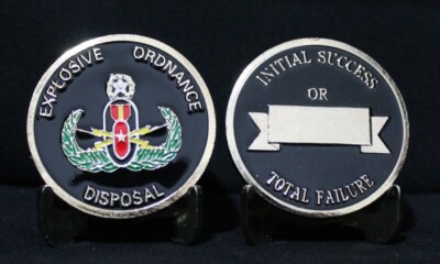AIR FORCE EXPLOSIVE ORDNANCE DISPOSAL EOD CHALLENGE COIN MILITARY COINS ...