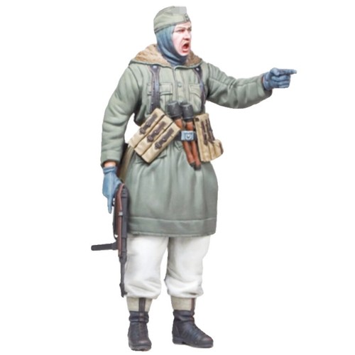 1:16 resin figures model German soldiers on the Eastern Front ...