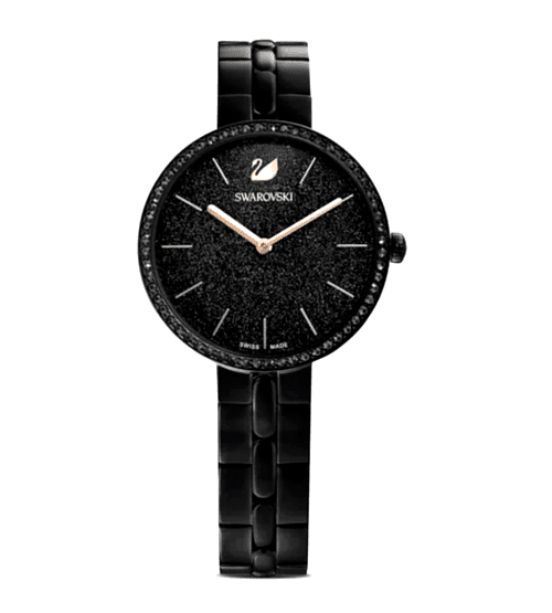 Swarovski 5547646 Cosmopolitan Black Metal Women's Watch | eBay