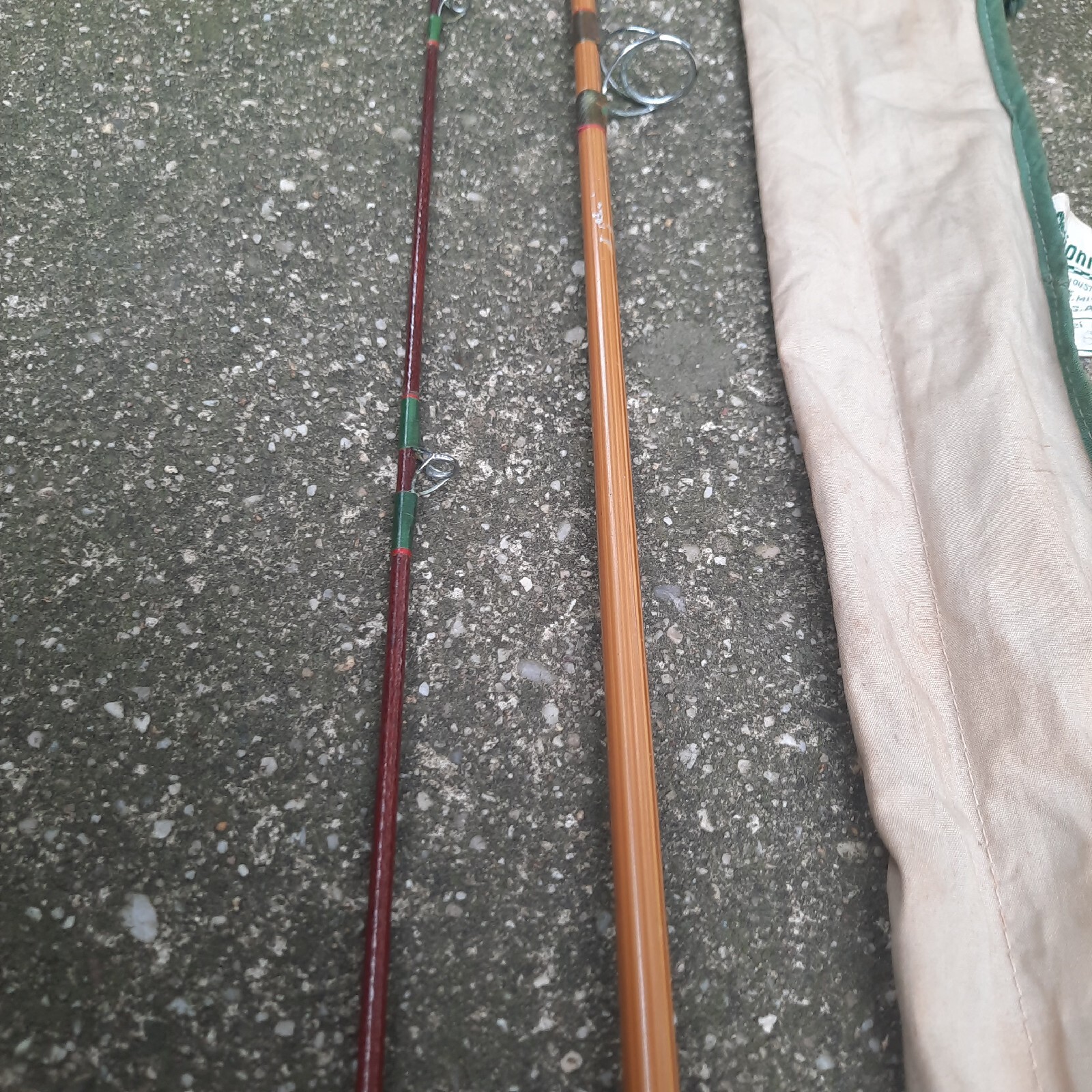 Vintage Orchard Industries Action Rod NO 1766 Spinning Rod | eBay