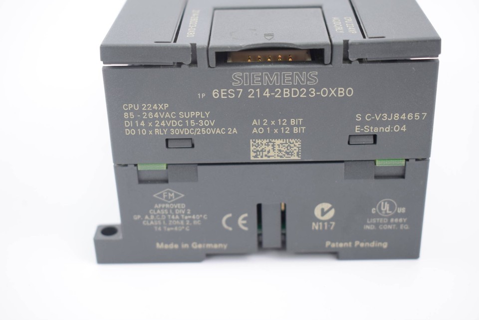Siemens simatic S7-200 CPU 224XP 6ES7214-2BD23-0XB0 ( 6ES7 214-2BD23 ...