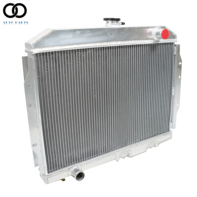 3 Rows Aluminum Radiator For 58-74 AMC AMX Ambassador/Marlin/Rambler ...