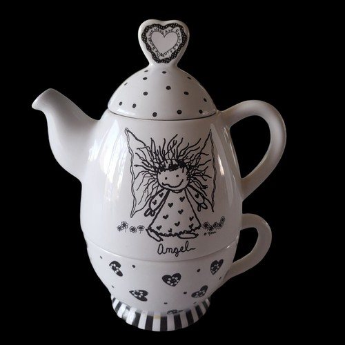 Vintage Children Of The Inner Light Angel Tea For One Teapot Cup 3 ...