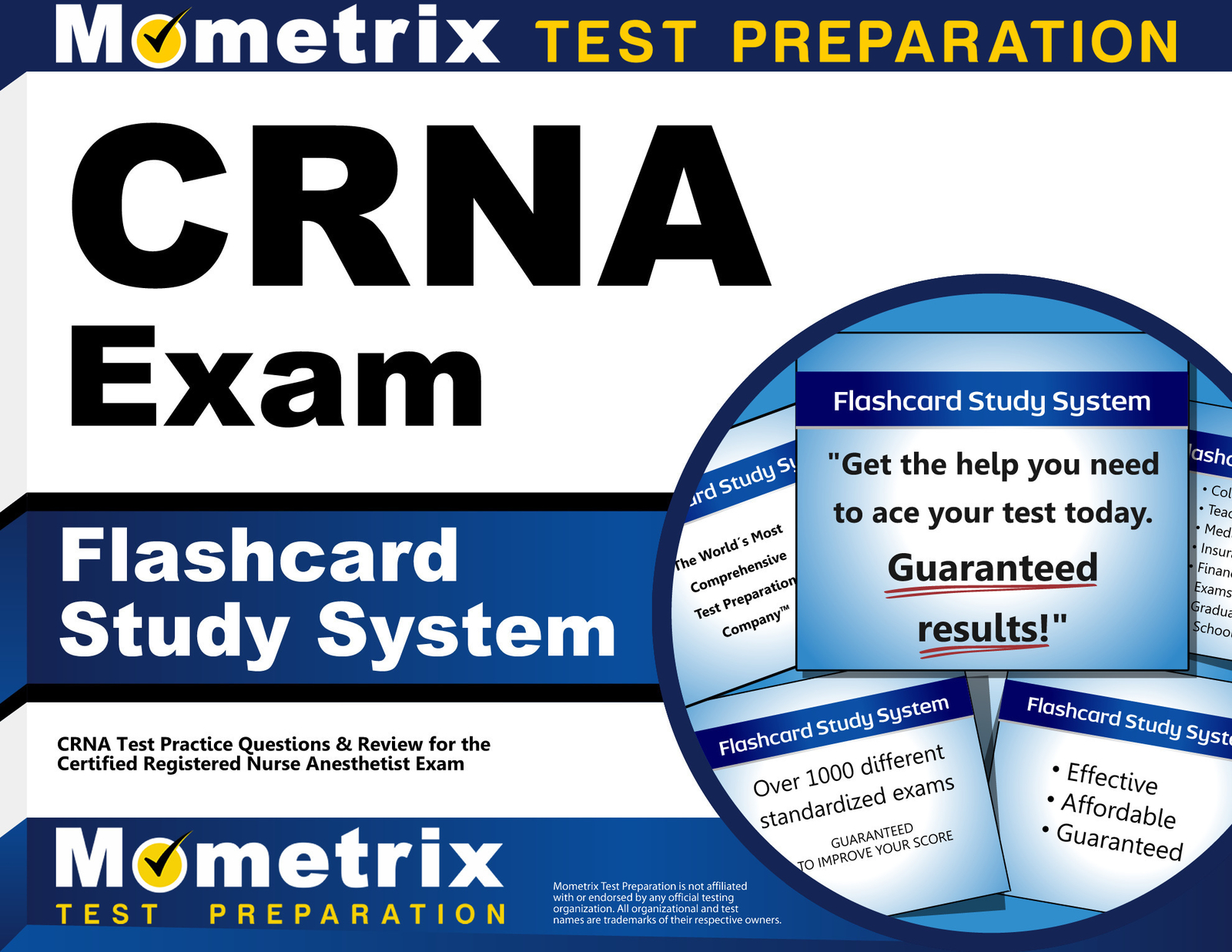 CRNA Exam Flashcard Study System : CRNA Test Practice Questions and ...