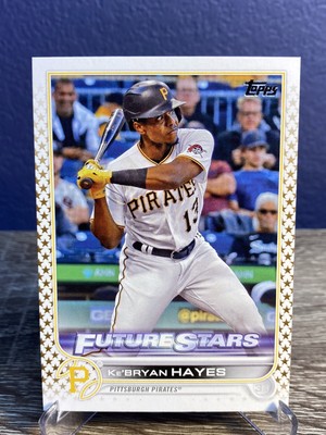2022 Topps Kebryan Hayes #56 Gold Star Parallel Future Stars Card ...