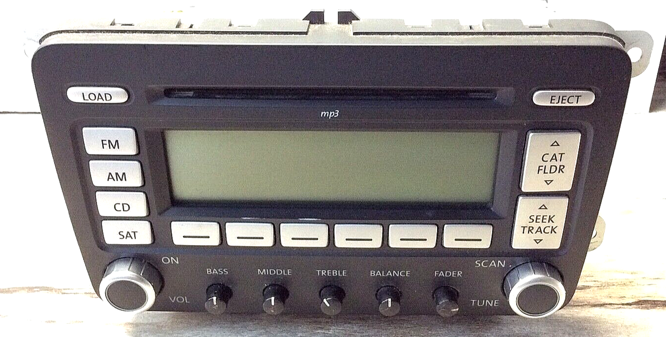 Volkswagen VW Jetta PASSAT Golf Tiguan Premium 7 Radio 6 CD Changer Mp3 ...