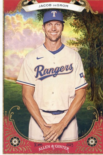 2023 Topps Allen & Ginter BOXLOADER BOX TOPPER BC-8 Jacob deGrom ...