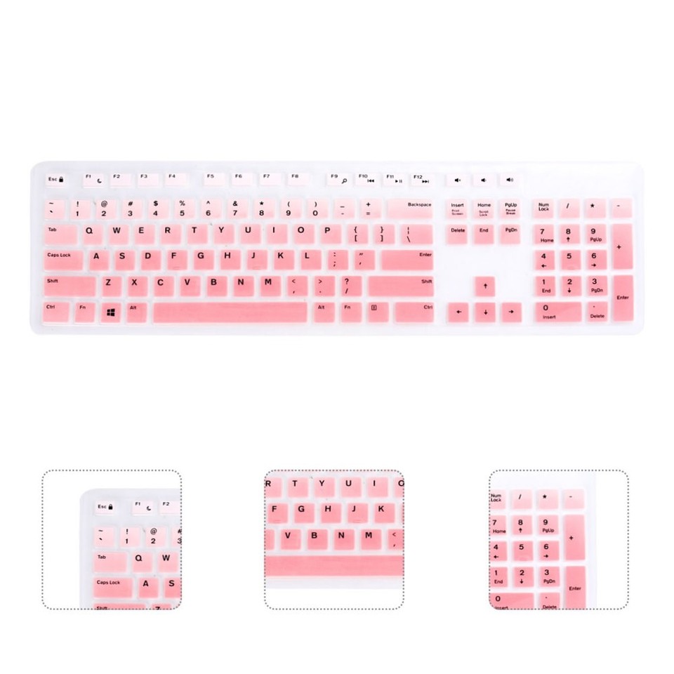 2 PCS Keyboard Protector Office Waterproof Protective Cover Super Thin ...