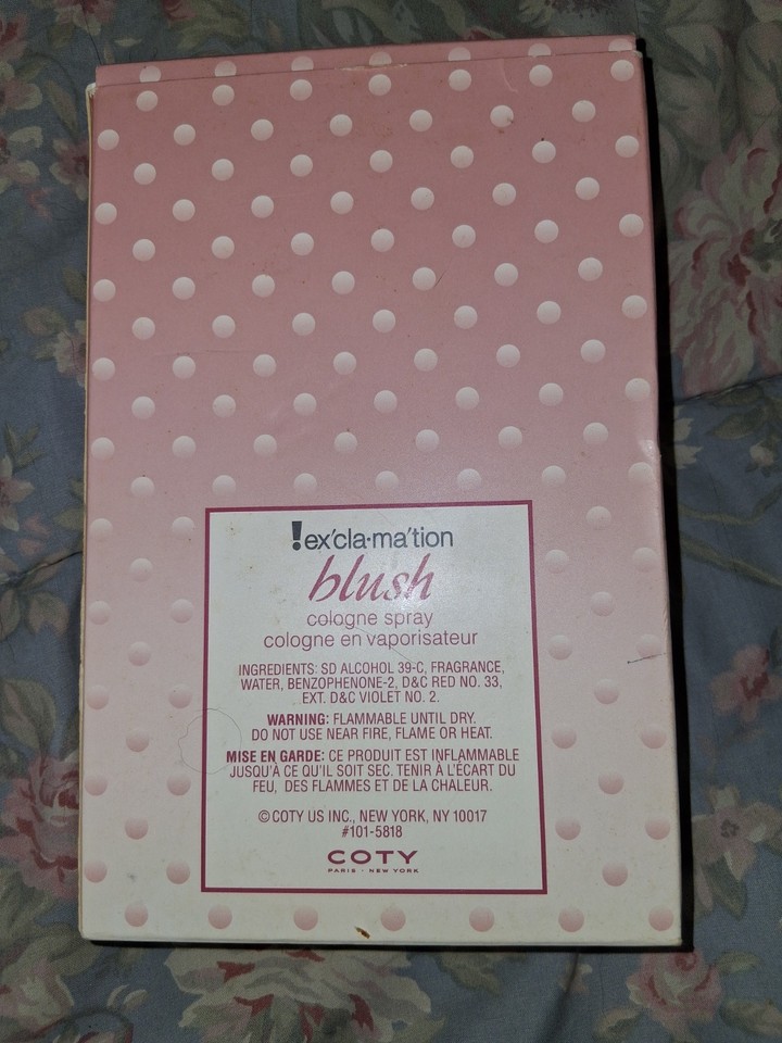 EXCLAMATION BLUSH COLOGNE SPRAY 36.9 ML CLASSIC NEW IN BOX | eBay
