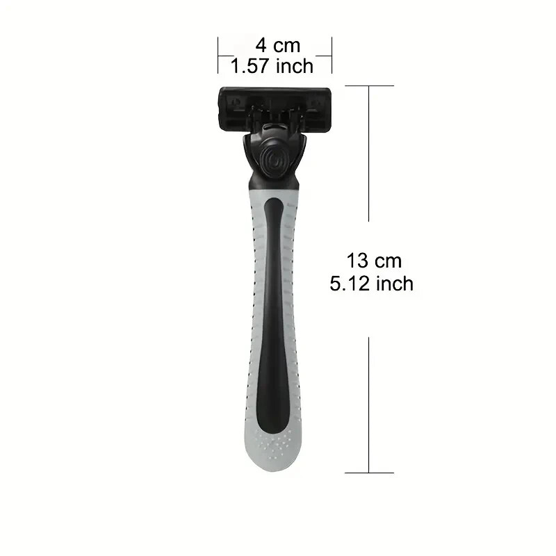 NEW MEN'S WAYSH RAZOR HOLDER HANDLE & 36 CARTRIDGES 3 BLADE SMOOTH ...