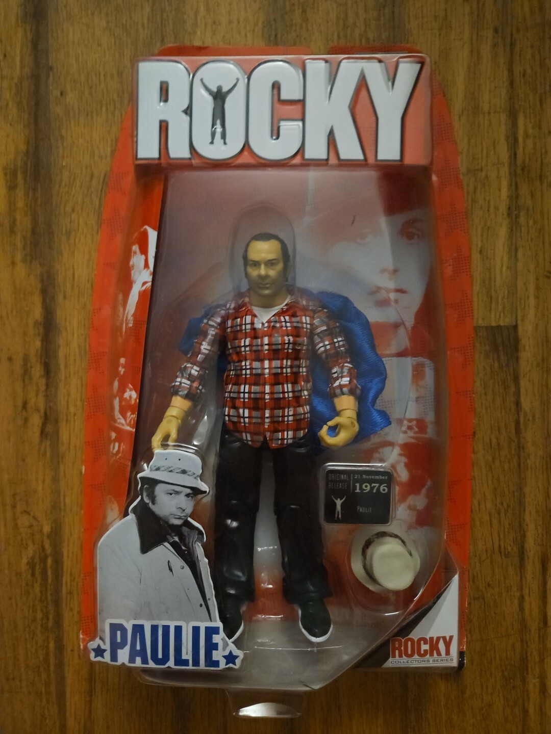 NIP JAKKS PACIFIC ROCKY Collection PAULIE Action Figure (Rocky 1976 ...