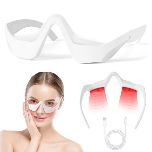 Red Light Therapy Eye Mask Wrinkle Eye Bag Removal Vibration Relief ...