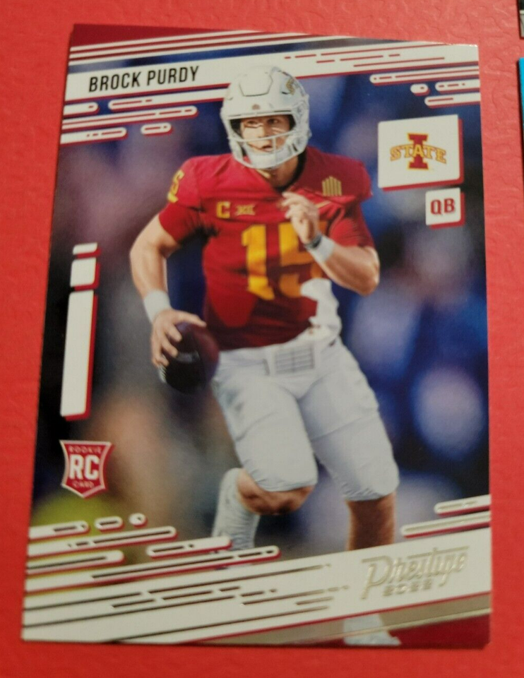 Brock Purdy ROOKIE CARD INSTANT PRESTGE RC CHRISTIAN MCCAFFREY ROOKIE ...