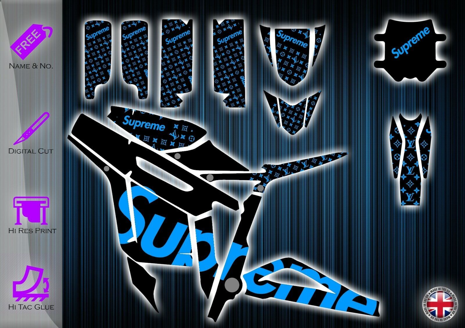 Talaria Sting Graphics , Talaria Sting R Sticker Kit, Talaria Decals ...