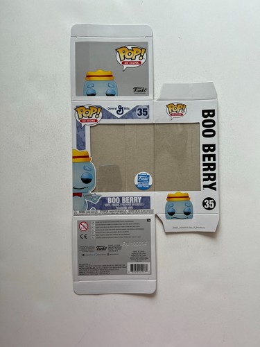 Funko Pop Ad Icons #35 Boo Berry Replacement BOX ONLY! | eBay