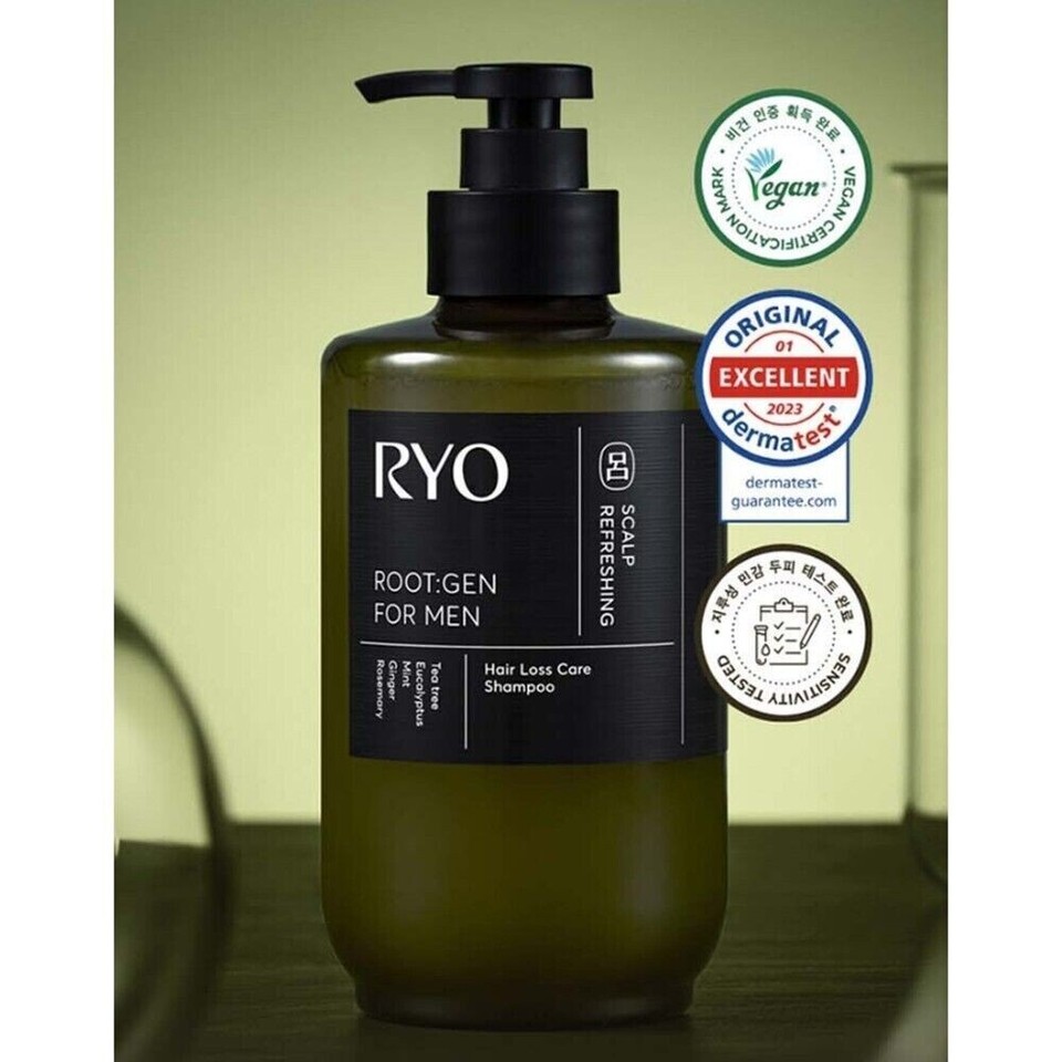 RYO Root Gen Hair Loss Care Shampoo for Men 515ml Vegan K-Beauty | eBay UK