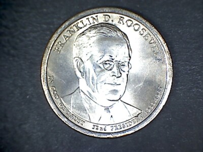 2014D $1.00 24 Kt Gold Plated (Franklin D. Roosevelt) Dollar Coin | eBay