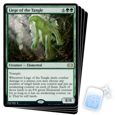 LIEGE OF THE TANGLE X4 Double Masters Magic MTG MINT CARD | eBay