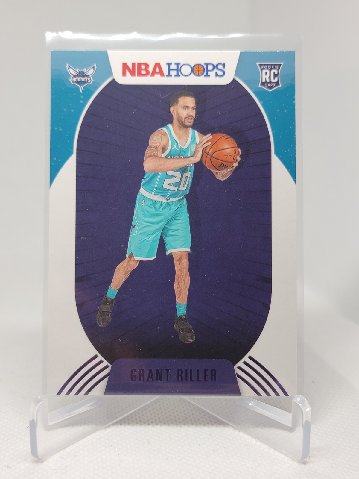 2020-21 NBA Hoops Winter Grant Riller Rookie RC #217 Charlotte Hornets ...