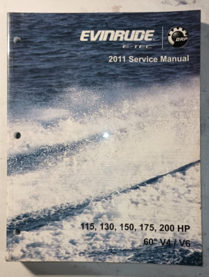 2011 BRP 5008332 Evinrude E-TEC 115 130 150 175 200 HP 60° V4 V6 ...