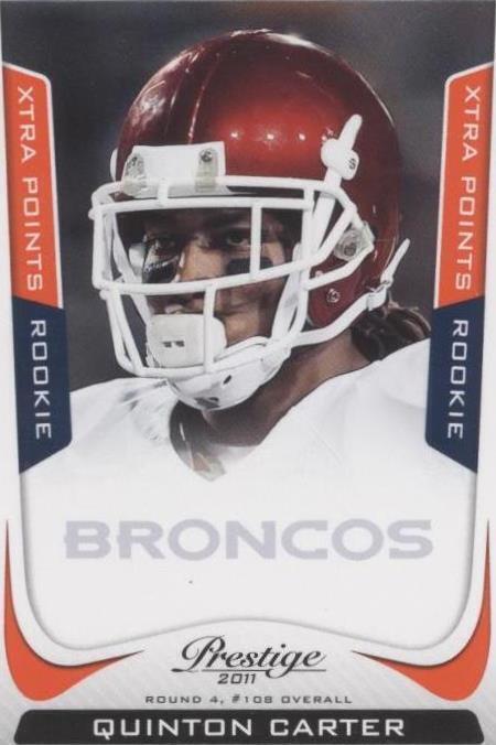 2011 Panini Prestige - Rookie Quinton Carter #278 Xtra Points Orange (RC) for sale online | eBay