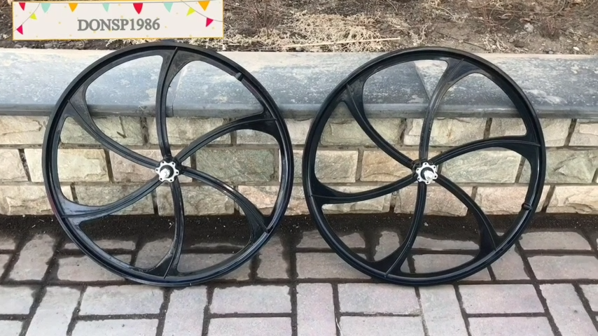 CDHPOWER 26" Bike Mag Wheels Set Rims 100x120MM W/44T Sprocket ...