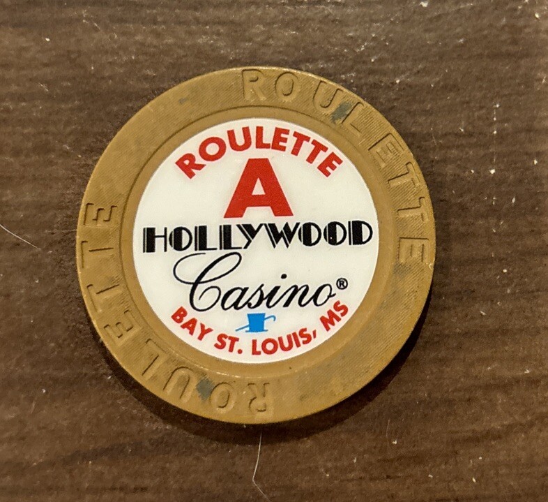 HOLLYWOOD HOTEL CASINO - Bay St. Louis, MS Roulette Casino Chip | eBay