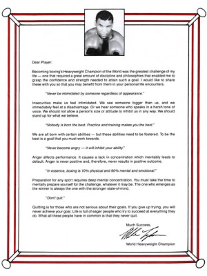 1987 MIKE TYSON PUNCH OUT • MIKE LETTER • NES NINTENDO GAMES | eBay