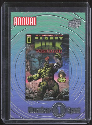 Planet Hulk #N1S-16 [Number 1 Spot] 2022-23 Upper deck Marvel Annual | eBay