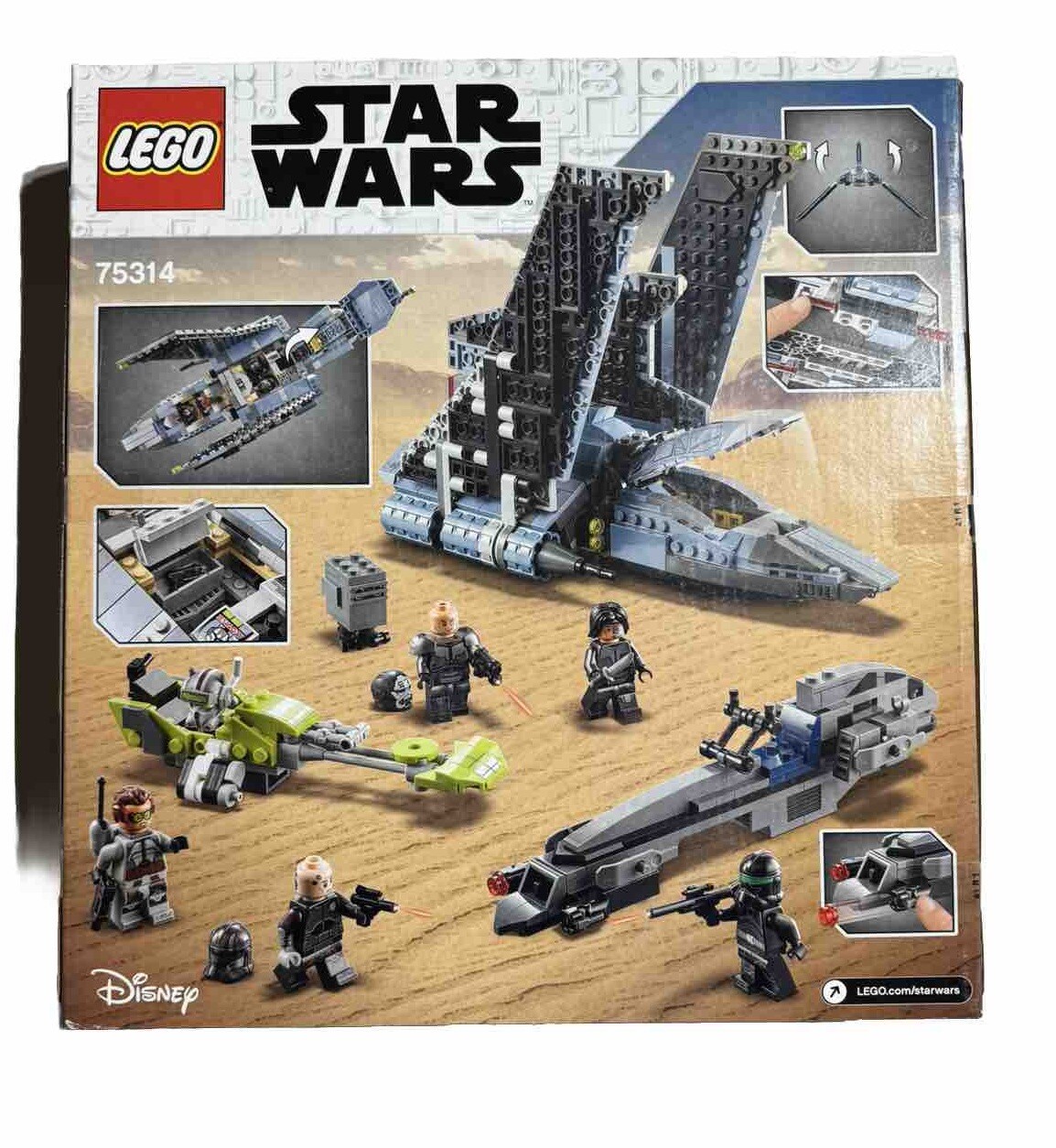 LEGO Star Wars: The Bad Batch Attack Shuttle (75314) 673419341011 | eBay