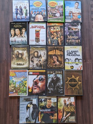 LOT OF DVDs - VARIOUS CONDITIONS - SOME SEALED - Cheap DVDs - Kid DVDs ...