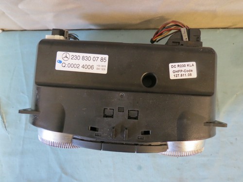 03-08 Mercedes r230 SL AC Temperature Heat Climate Control Unit OEM ...
