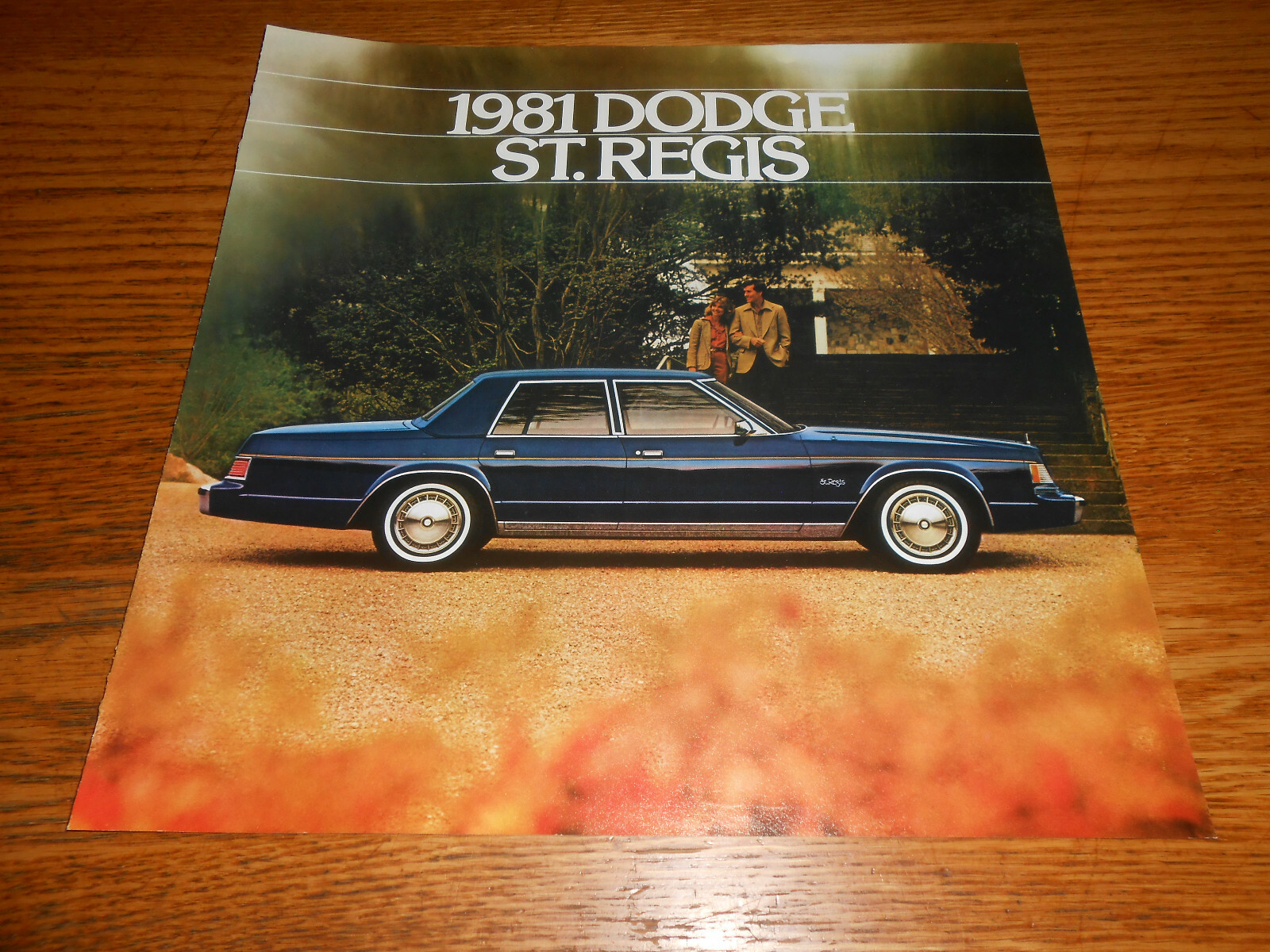 1981 DODGE ST. REGIS HUGE ORIGINAL SHOWROOM BROCHURE / '81 SALES ...
