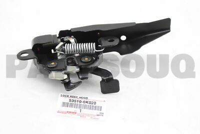 535100K020 Genuine Toyota LOCK ASSY, HOOD 53510-0K020 | eBay