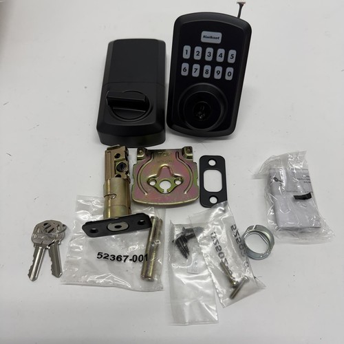 Kwikset Powerbolt 250 10-Button Keypad- Matte Black Transitional ...